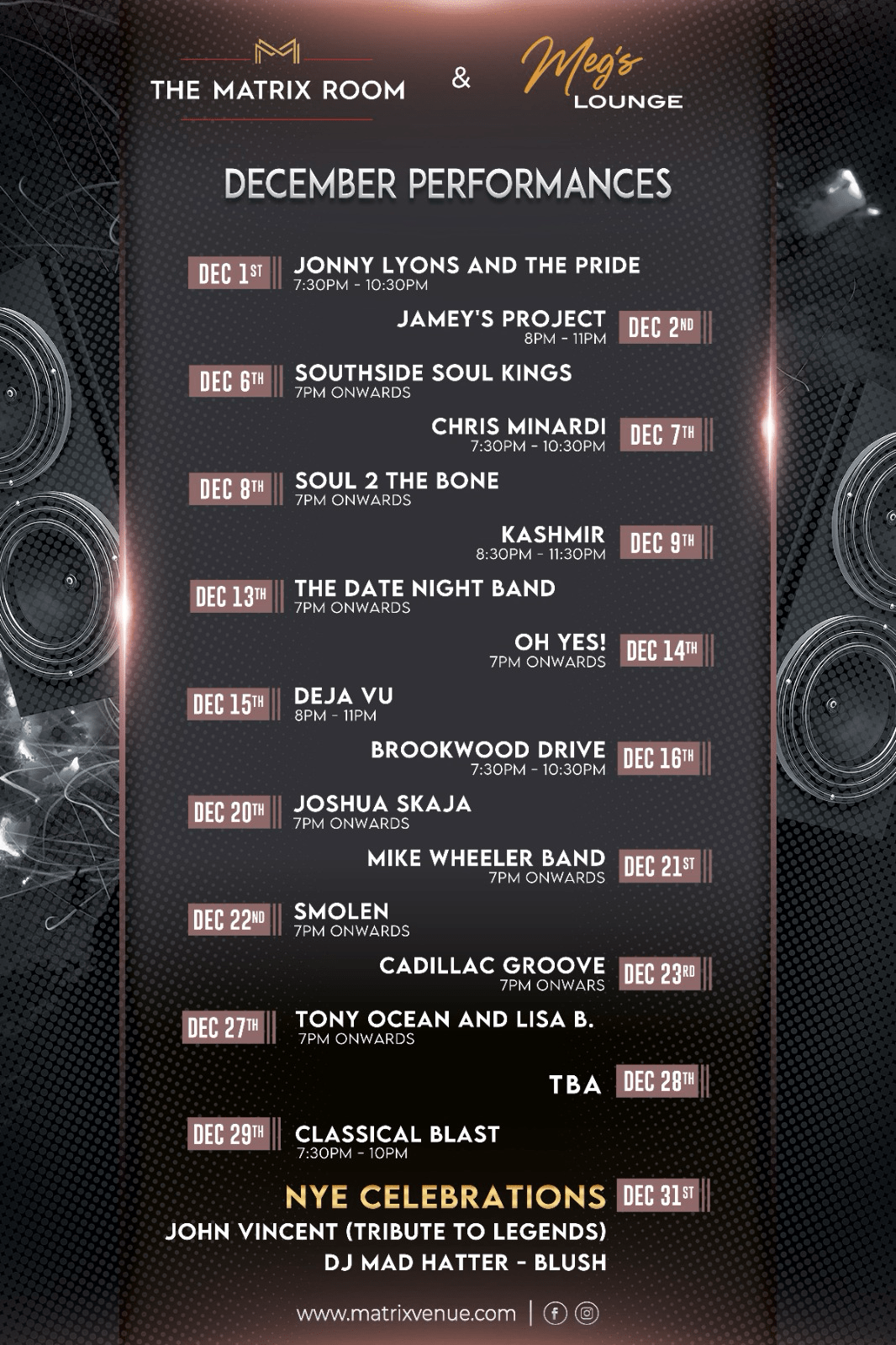 Events - The Matrix Club