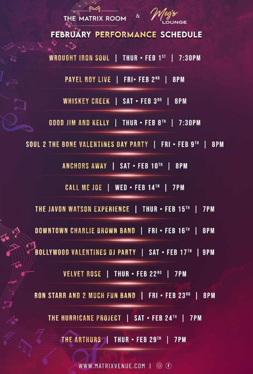 Events - The Matrix Club