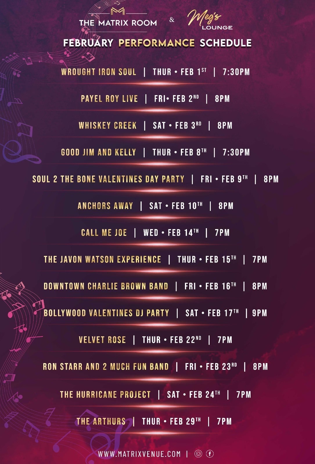 Events - The Matrix Club